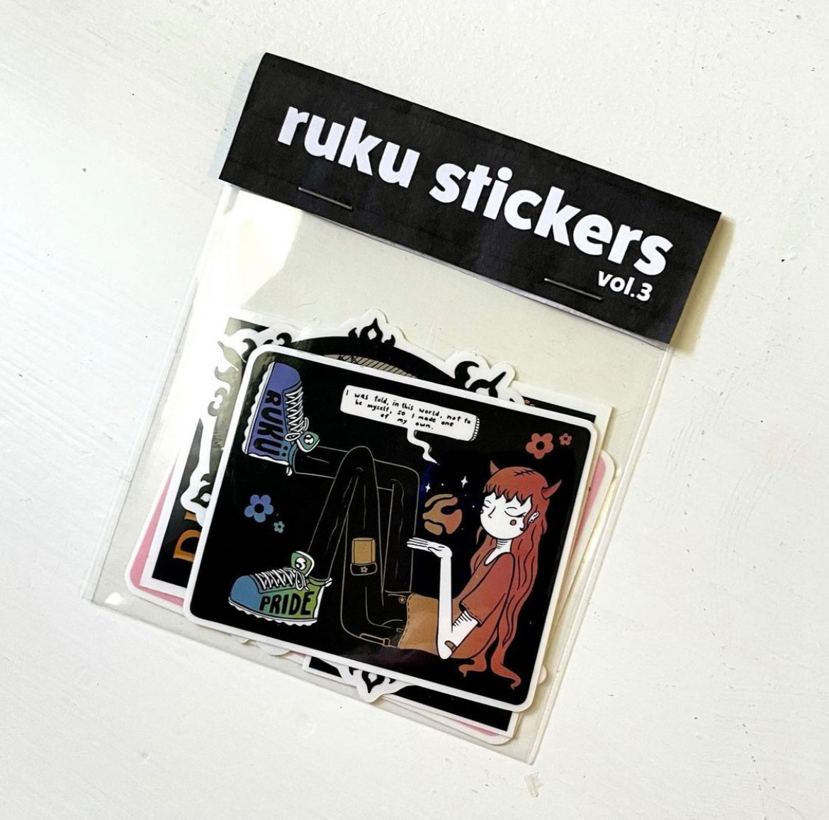Ruku Stickers – Rukucustoms