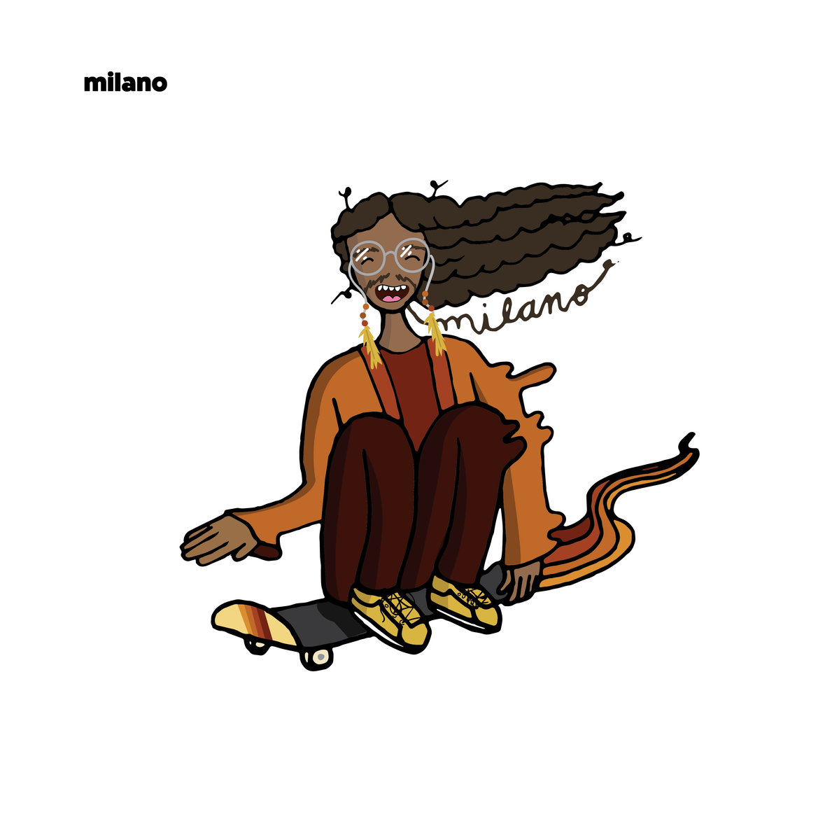 Milano Sticker – Rukucustoms